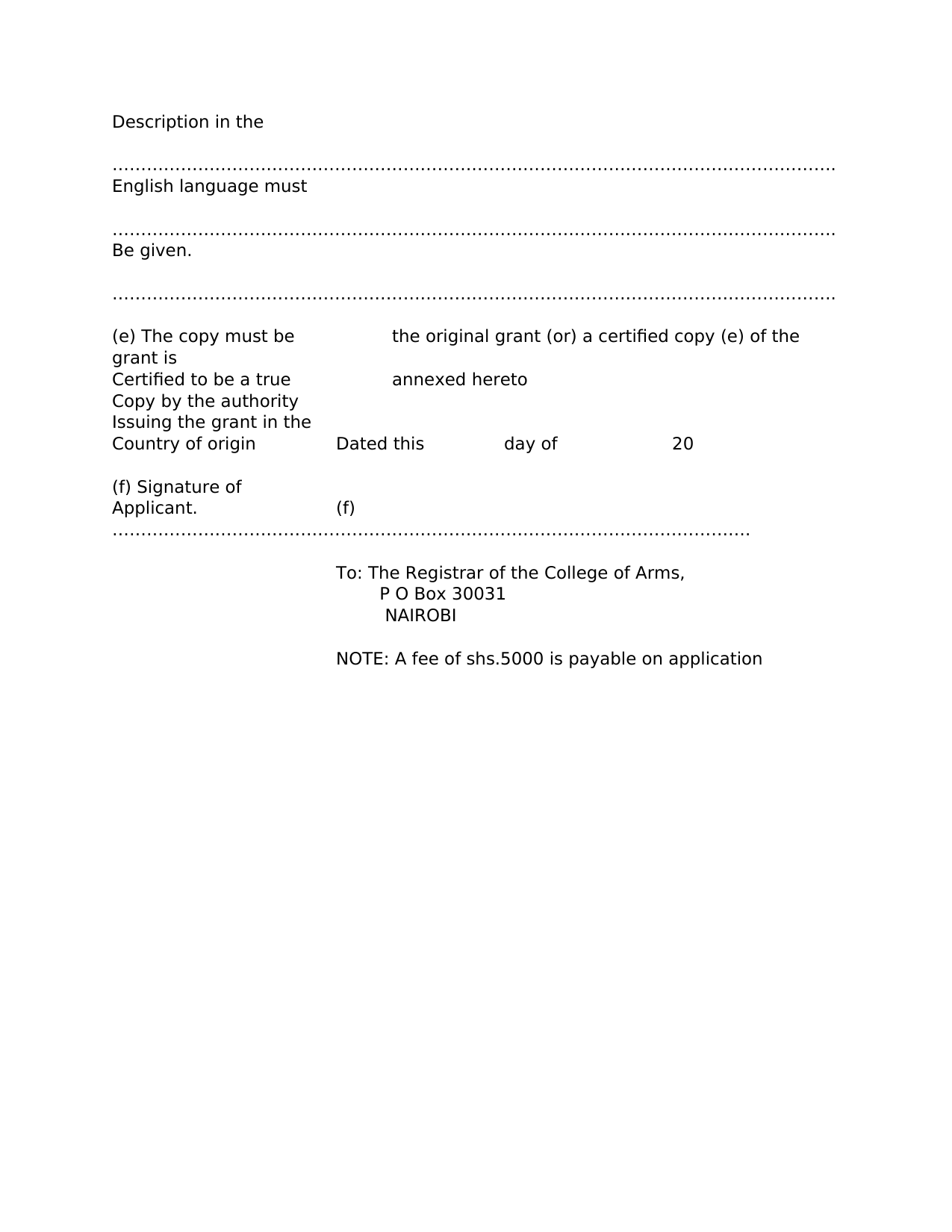 Download Application For Foreign Grant Of Arms (form Ca2) - SheriaHub ...