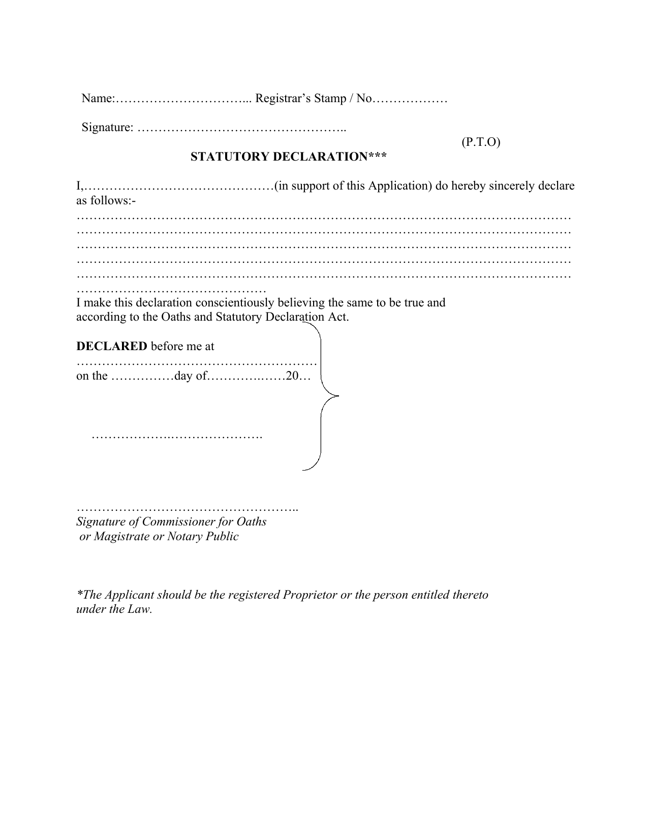 Download Application For Reconstruction Of A Land Register (form-lra-14 ...