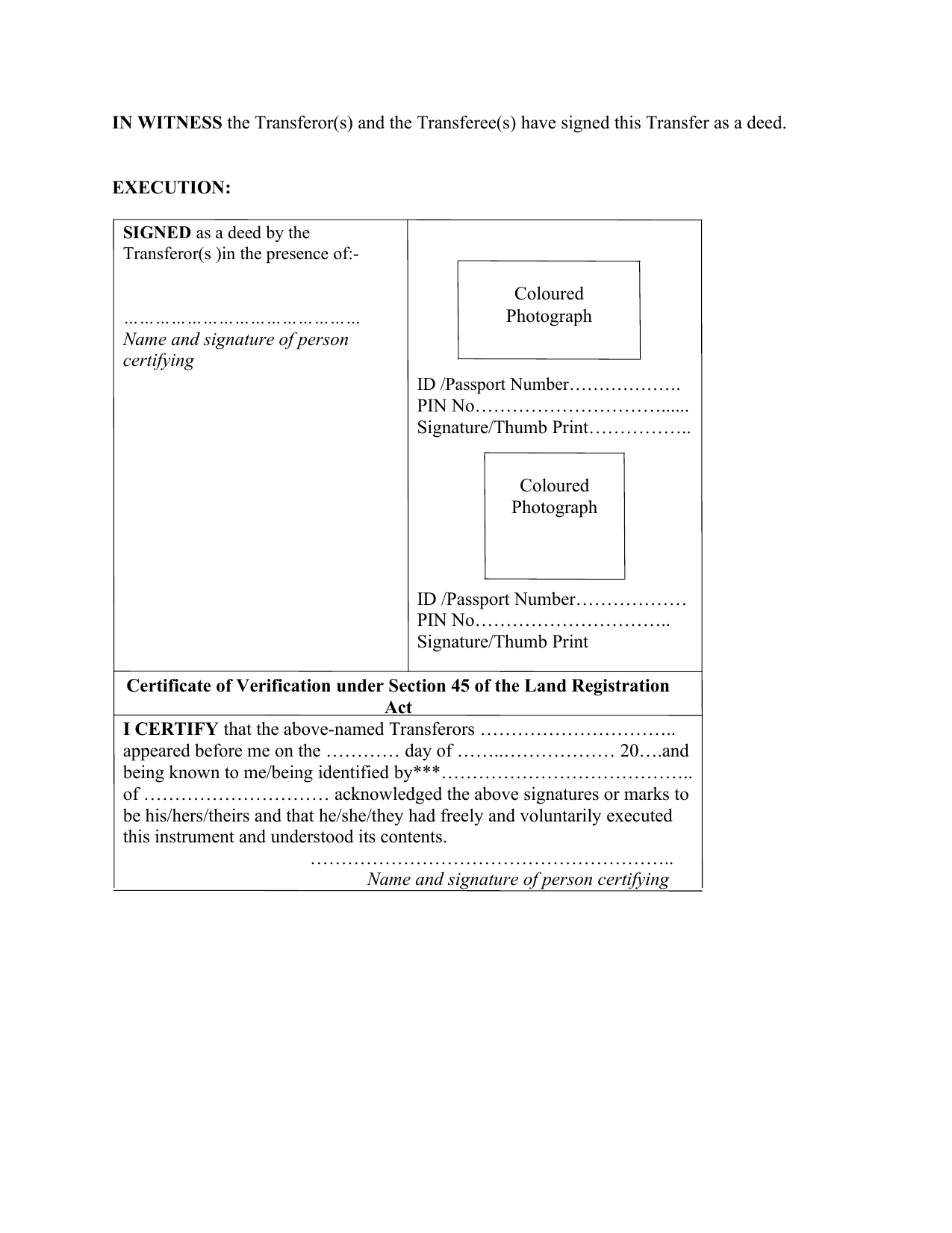 Download Transfer Of Interests In Land (form Lra 33) - SheriaHub Documents