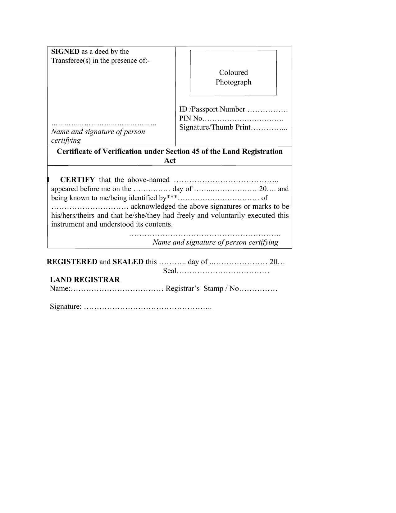 Download Transfer Of Interests In Land (form Lra 33) - SheriaHub Documents