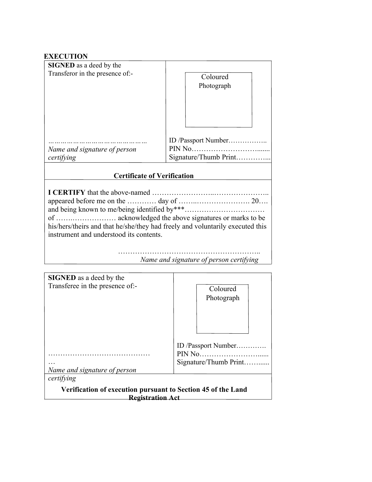 Download Transfer By Personal Representative To Person Enititled Under ...